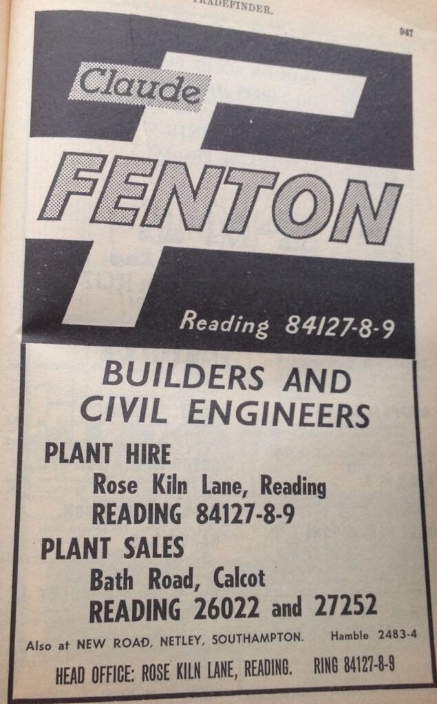 blast from the past 2 - Claude Fenton Plant Hire